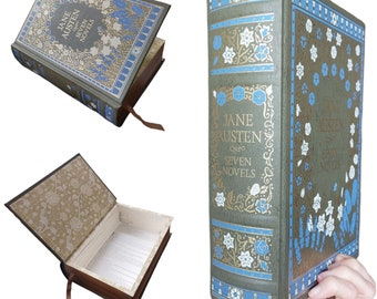 Jane Austen Hollow Book Box Hollow Book Keepsake Classic Literature ...