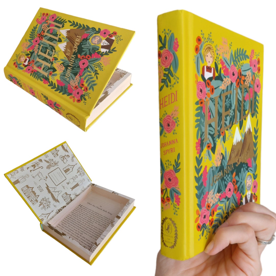 Heidi Hollow Book Safe Classic Book Safe Hollowed Out Book - Etsy