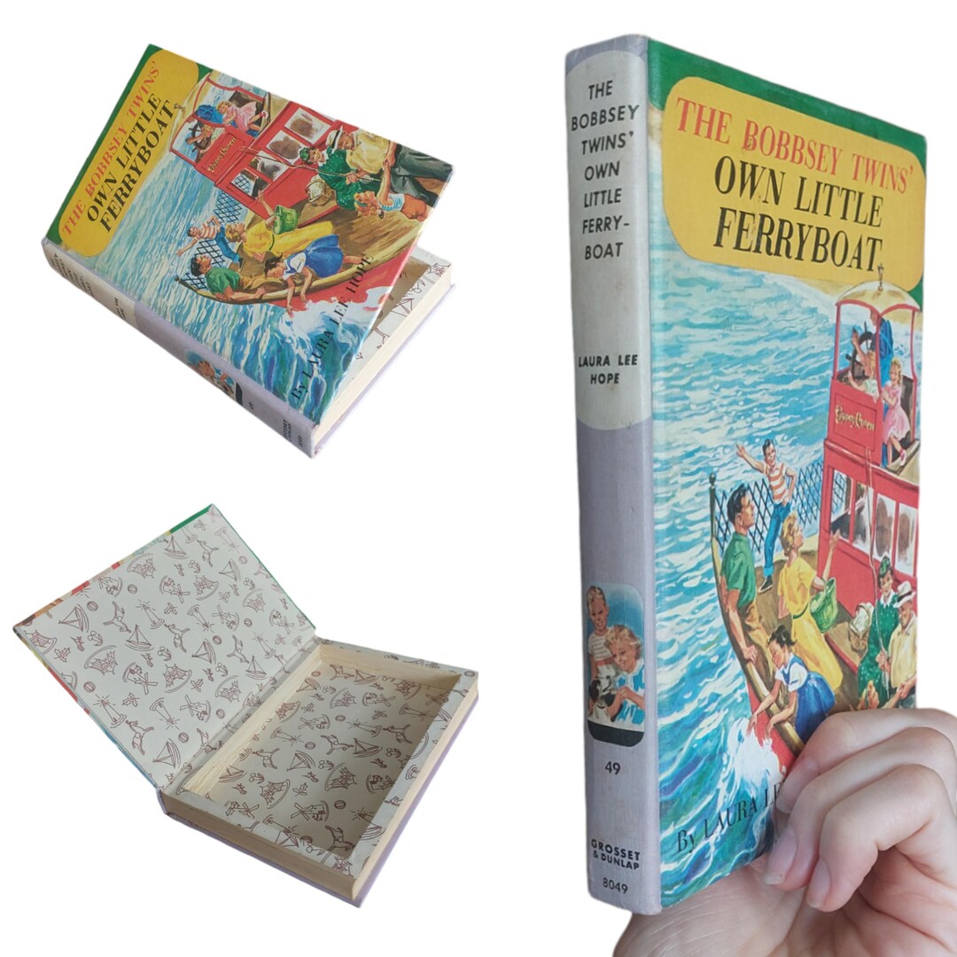 Vintage Bobbsey Twins Hollow Book Safe | Hollowed Out Book | Secret ...