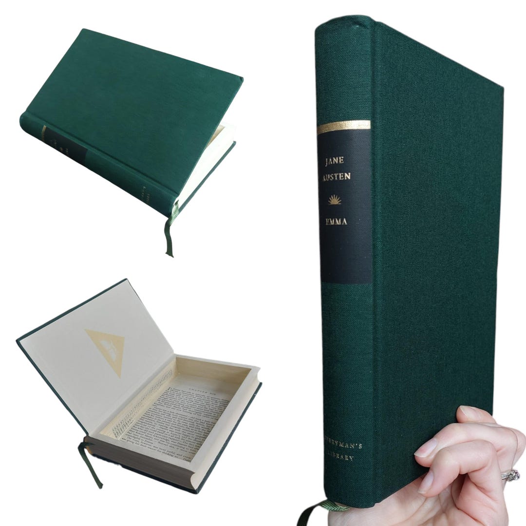 Emma Jane Austen Hollow Book Safe | Hollow Book Box Keepsake | Classic ...