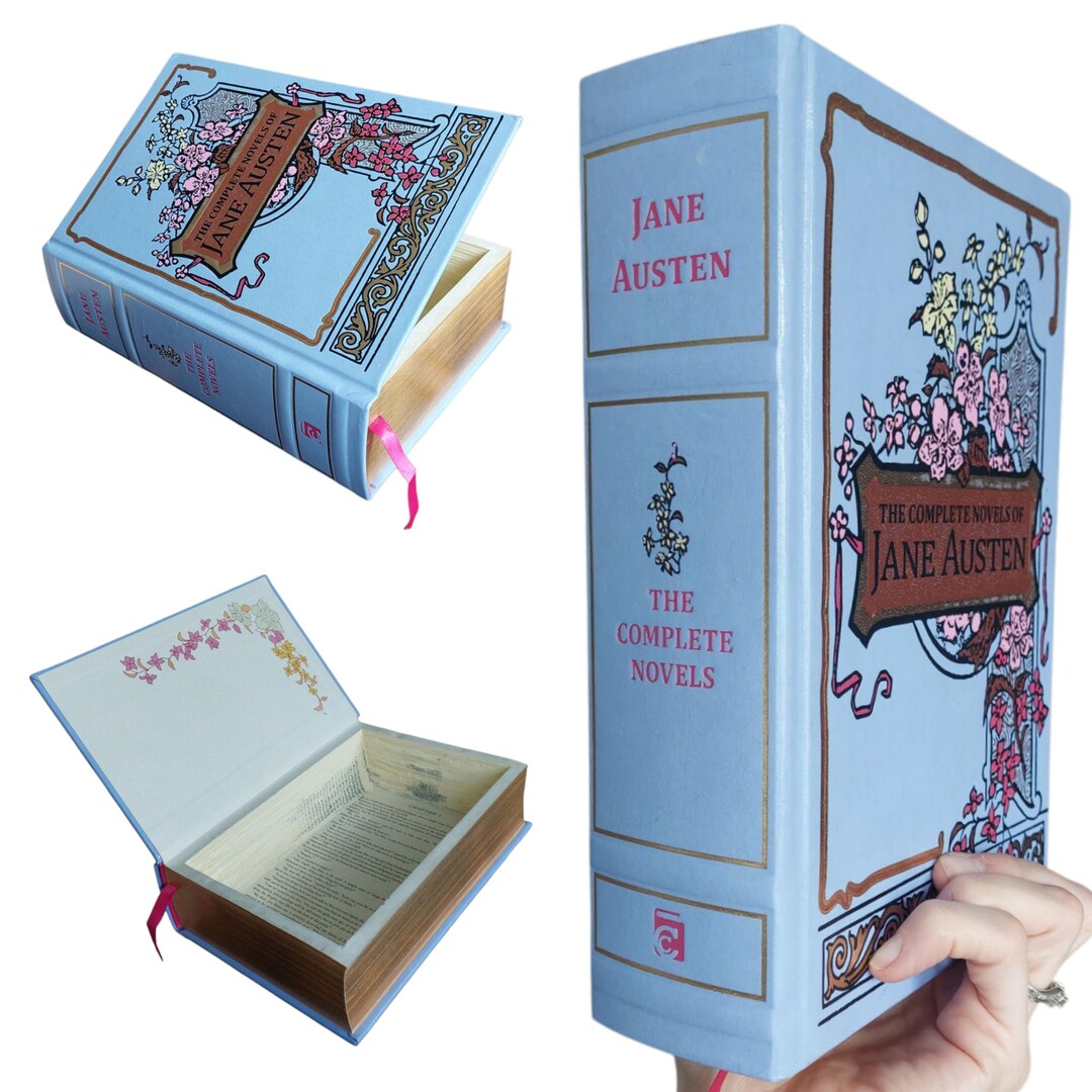Jane Austen Hollow Book Box | Hollow Book Keepsake | Classic Literature ...