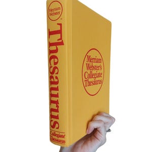 Webster's Thesaurus Large Hollow Book Safe Hollowed Out Book Book Box ...