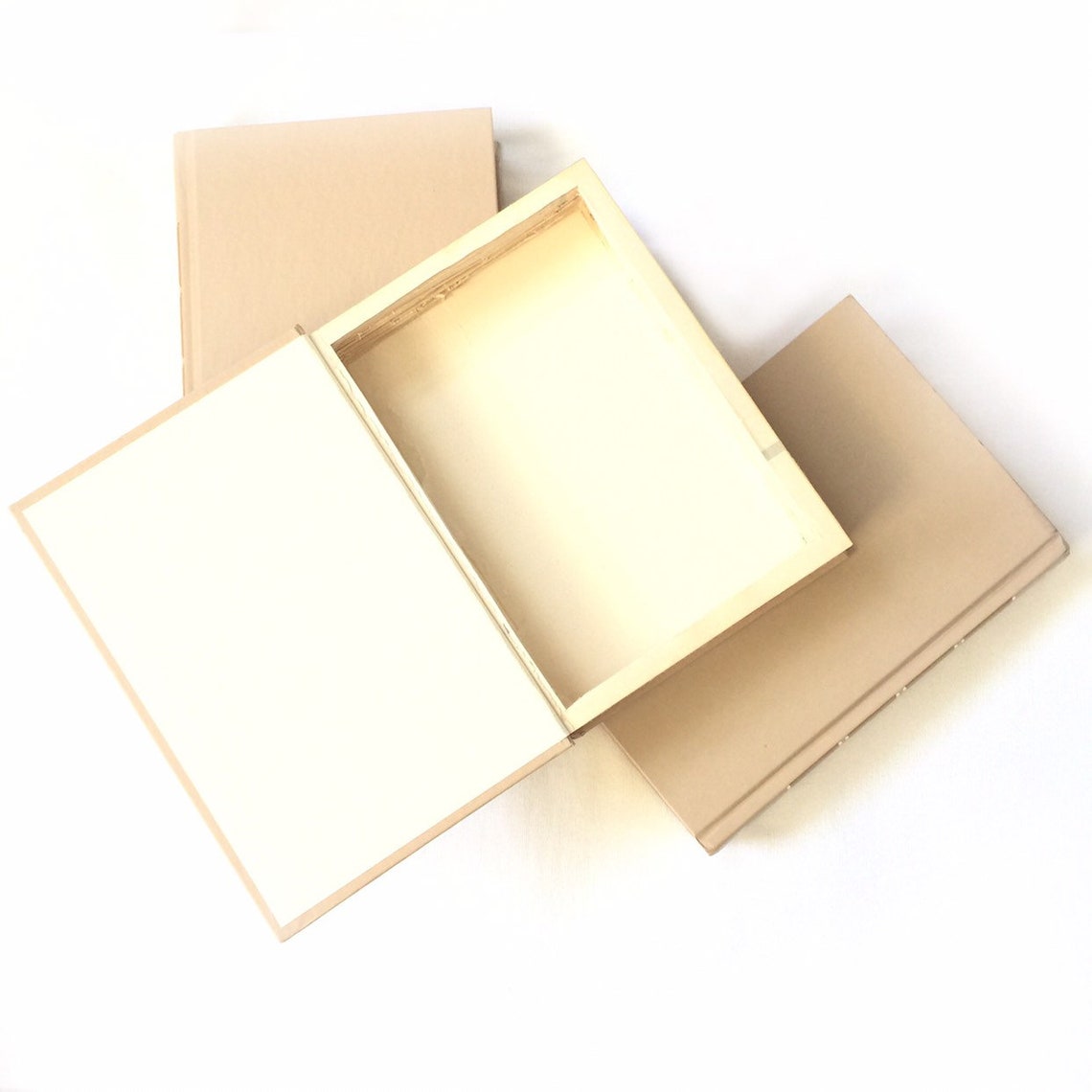 Beige Hollow Book Safe Book Safe Hollowed Out Book Book - Etsy