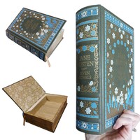 Hidden Book Storage: Faux Book Safe, Home Decor, Secret Compartment ...