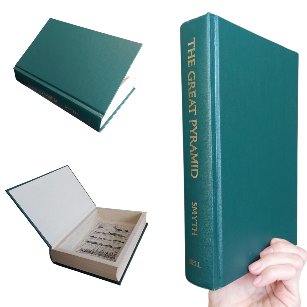 The Great Pyramid Hollow Book Safe | Book Safe Hollowed Out Book | Book ...