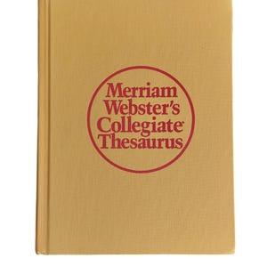 Webster's Thesaurus Large Hollow Book Safe Hollowed Out Book Book Box ...