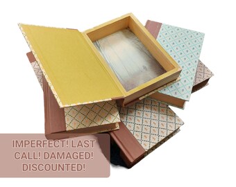 Red Hollow Book Safe | Book Safe | Hollowed Out Book | Book Box ...