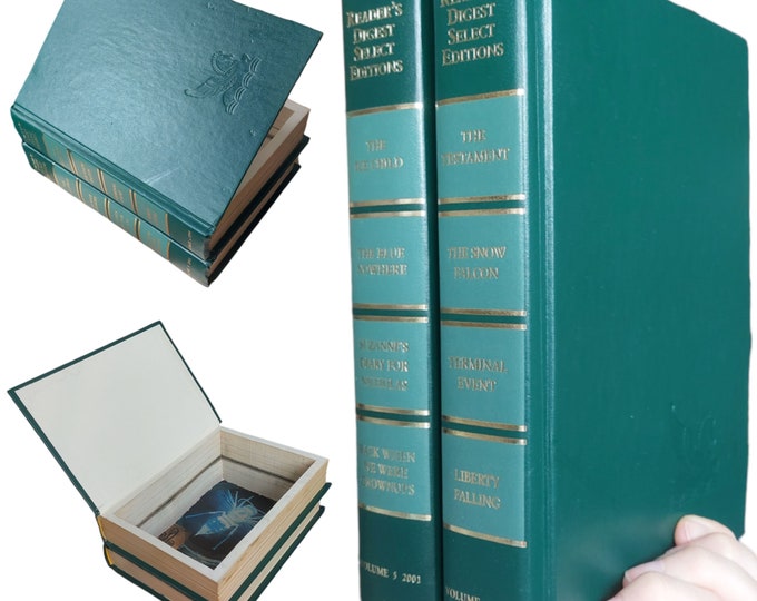 Imperfect Double Stacked Deep Hollow Book Safe Book Safe Hollowed Out ...