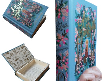 DISCOUNTED Secret Garden Hollow Book Safe Book Safe Hollowed Out Book ...