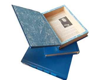 Red Hollow Book Safe | Book Safe | Hollowed Out Book | Book Box ...