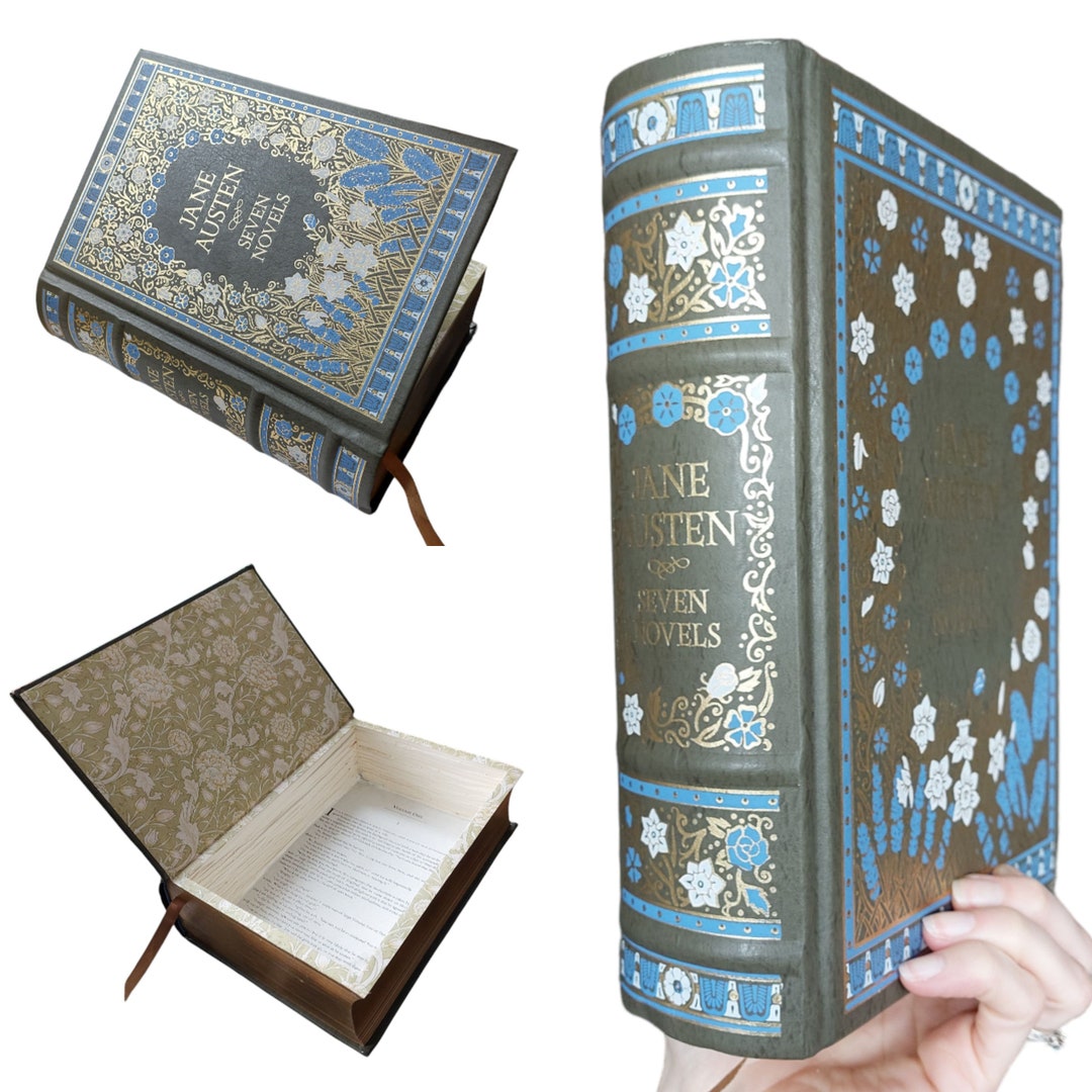 Jane Austen Hollow Book Box Hollow Book Keepsake Classic Literature ...