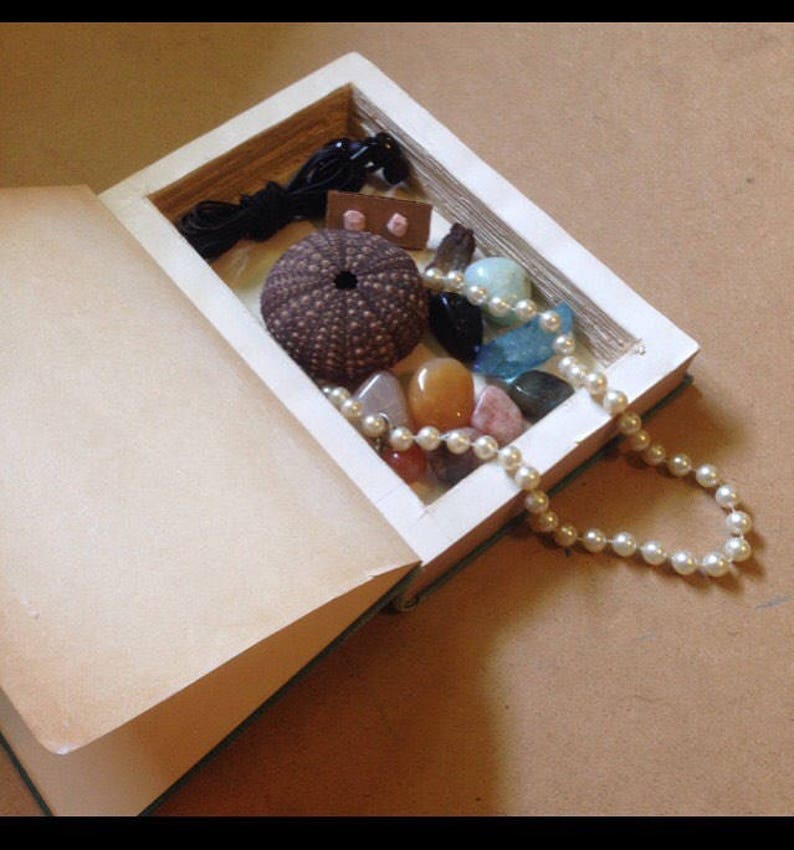 Beige Hollow Book Safe Book Safe Hollowed Out Book Book - Etsy