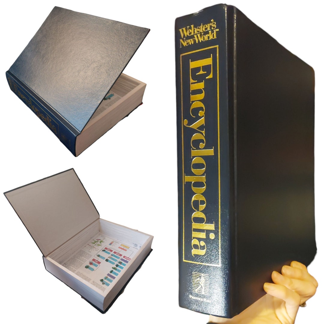 Extra Large Deep Hollow Book Safe | Fake Encyclopedia | Hollowed Out ...