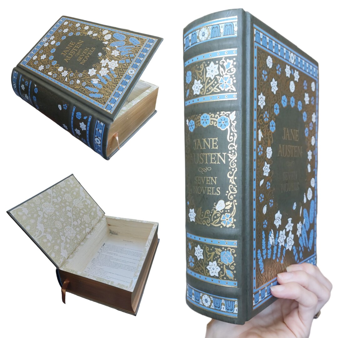 Jane Austen Hollow Book Box Hollow Book Keepsake Classic Literature ...