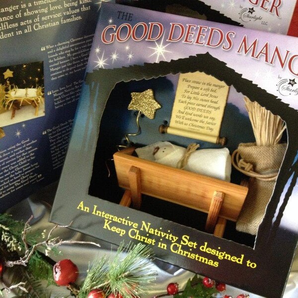 Book Folding Nativity - Etsy