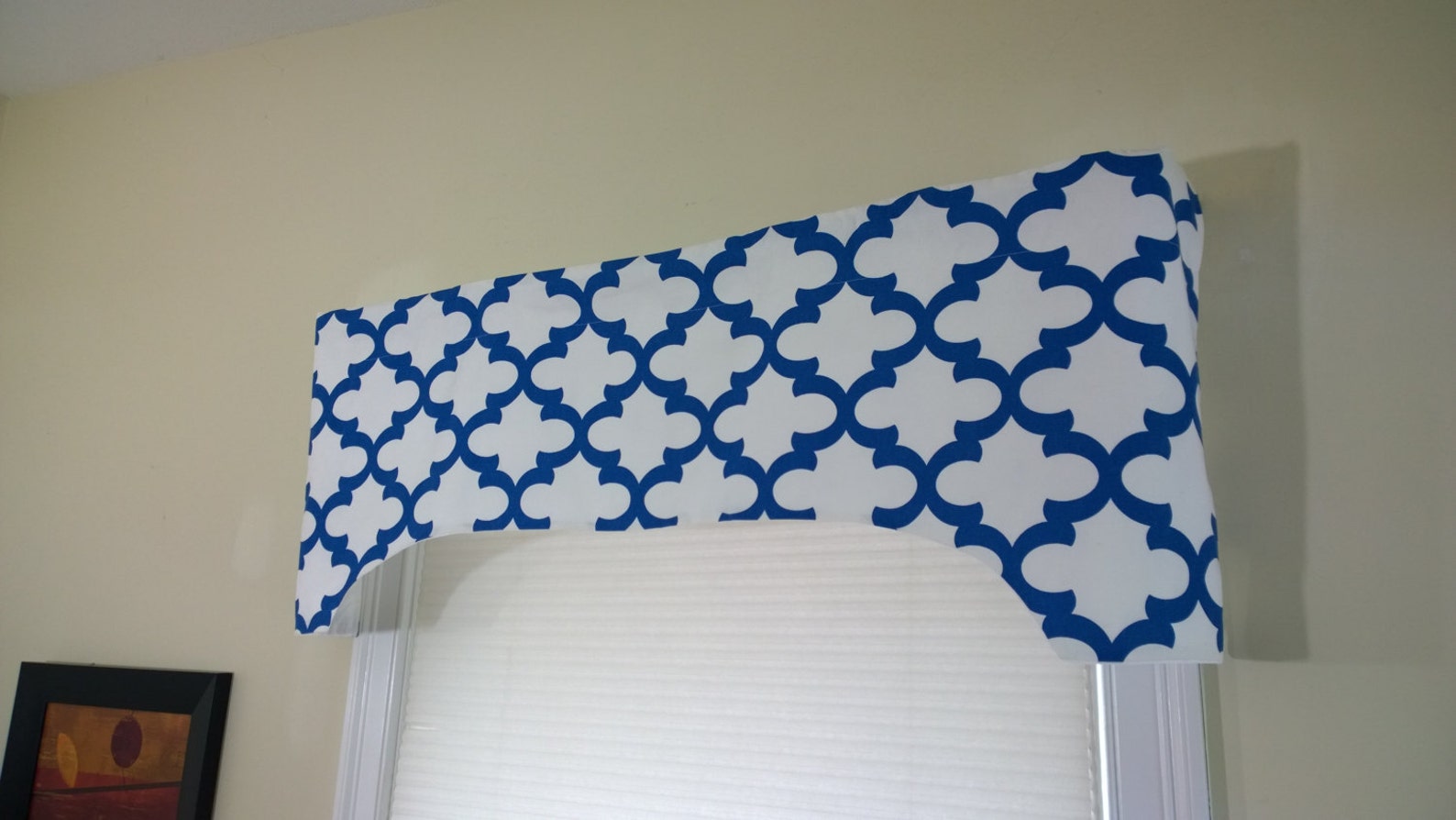 Arched Valance Custom Valance Cornice Valance White and - Etsy