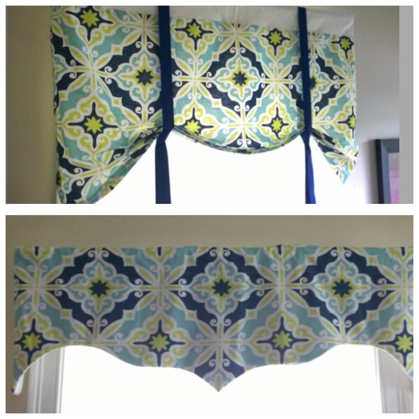 Tie up Valances - Etsy