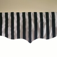 Striped Valance - Etsy