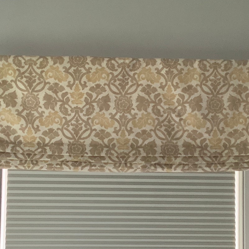 Fake Roman Shade - Etsy