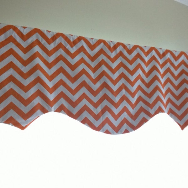 Orange Valance - Etsy