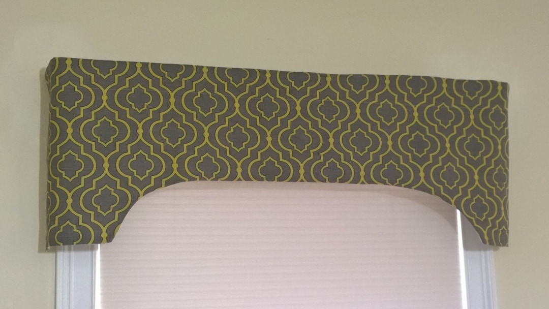 Window Valance Arch Shaped Valance Moroccan Window - Etsy