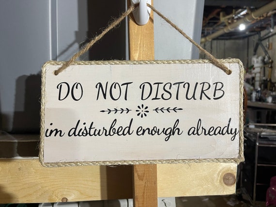 Do Not Disturb Sign - Etsy