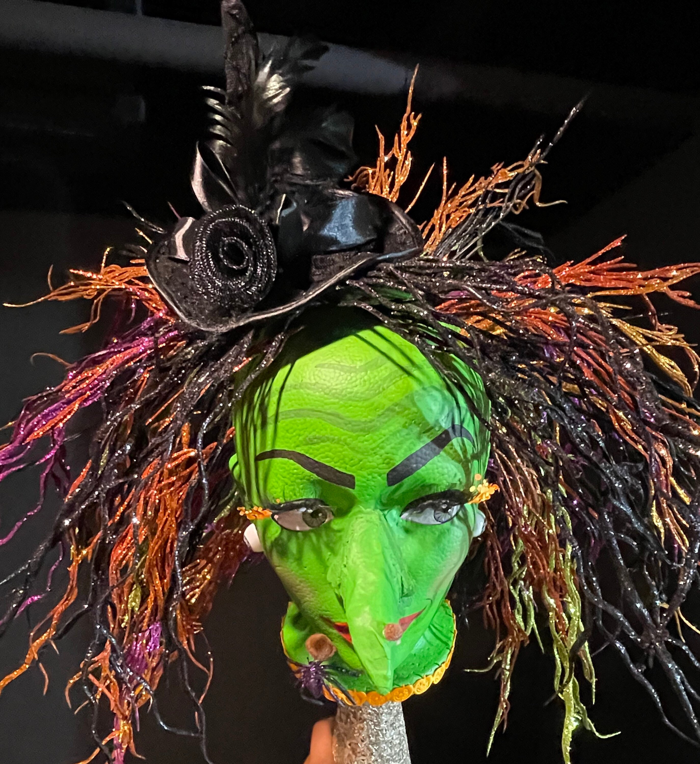 Wicked Witch Head - Etsy