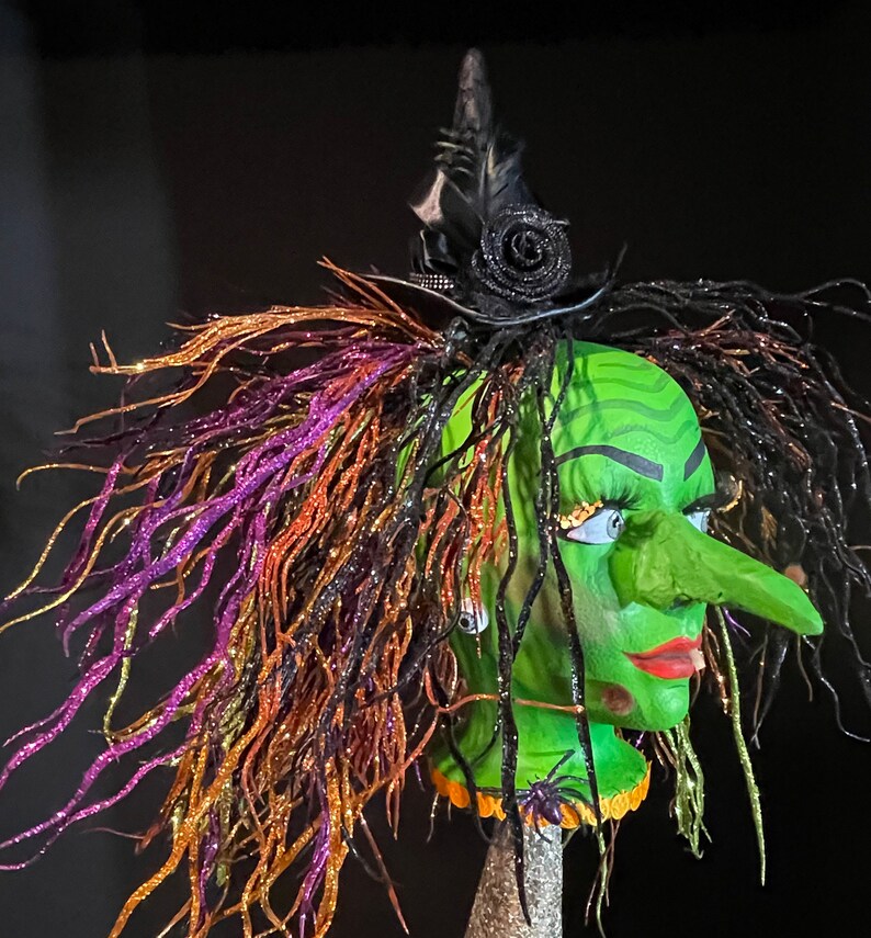Wicked Witch Head - Etsy