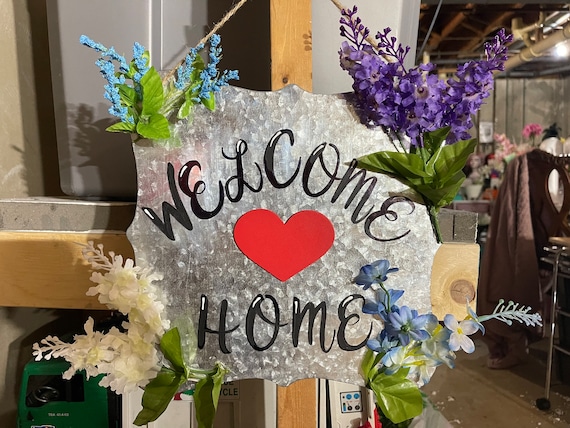 Welcome Home Sign - Etsy