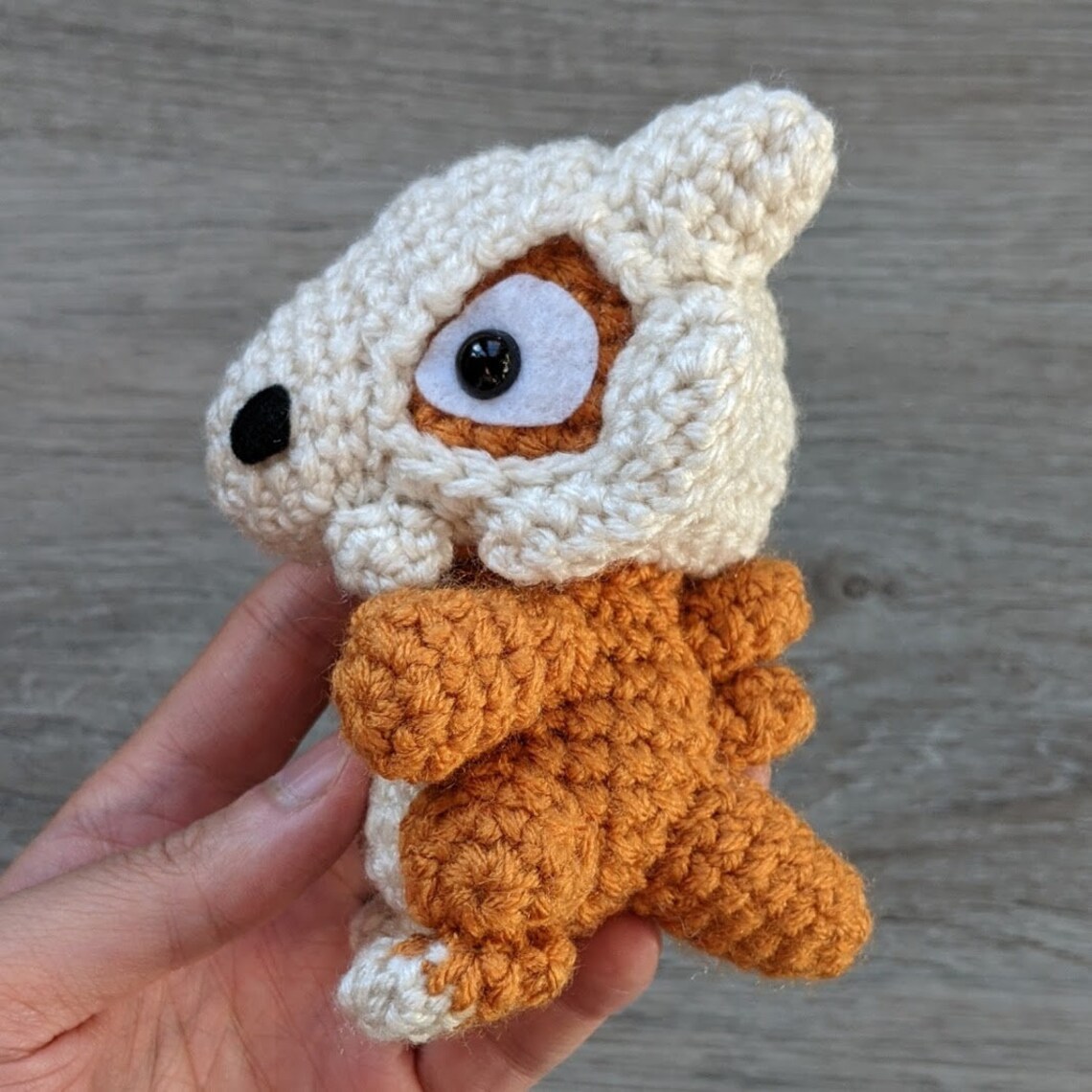 Cubone Pokemon Amigurumi Crochet Pattern - Etsy Canada