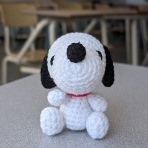 Mini Snoopy Amigurumi Crochet Pattern - Etsy Canada