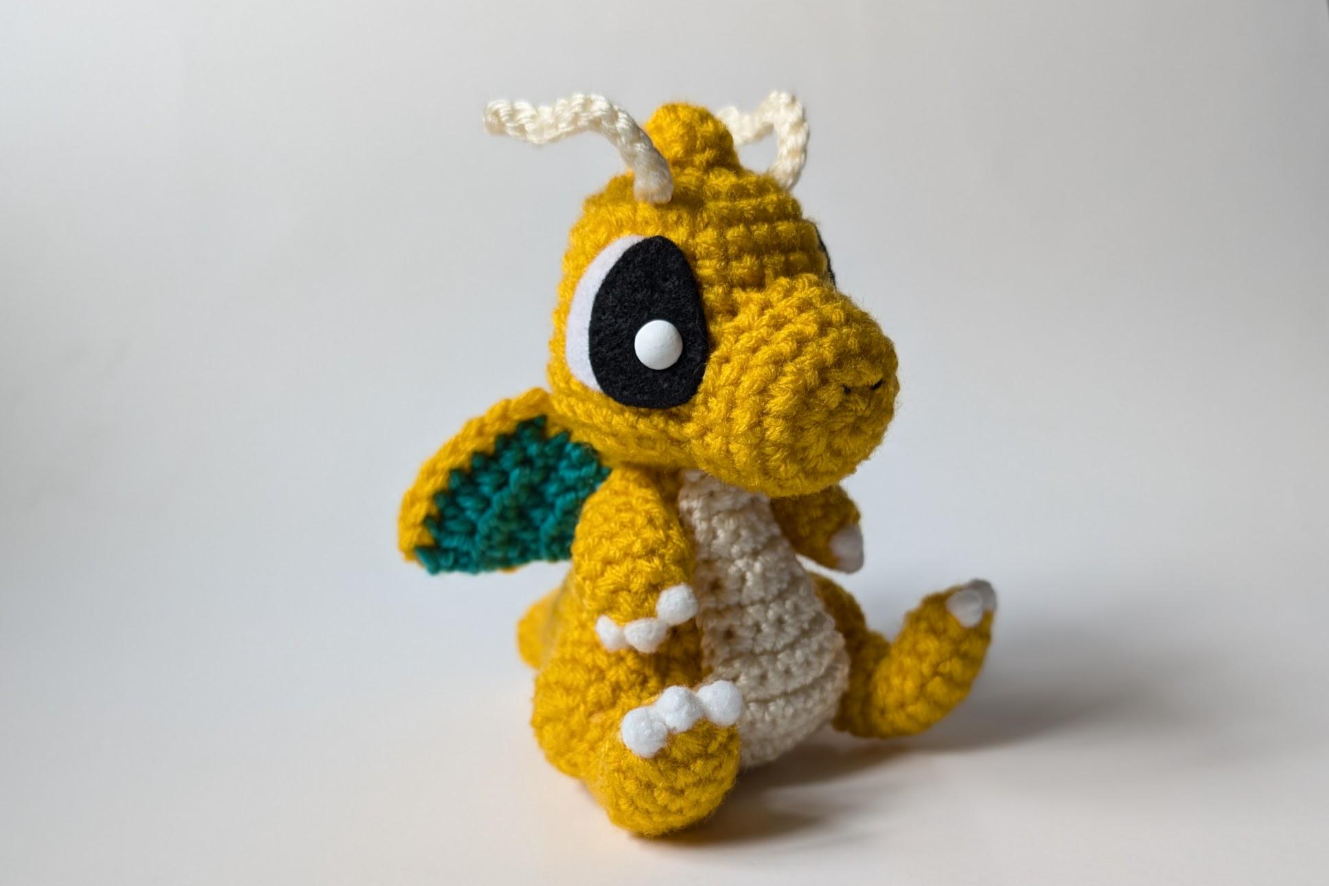 Dragonite Amigurumi Crochet Pattern - Etsy