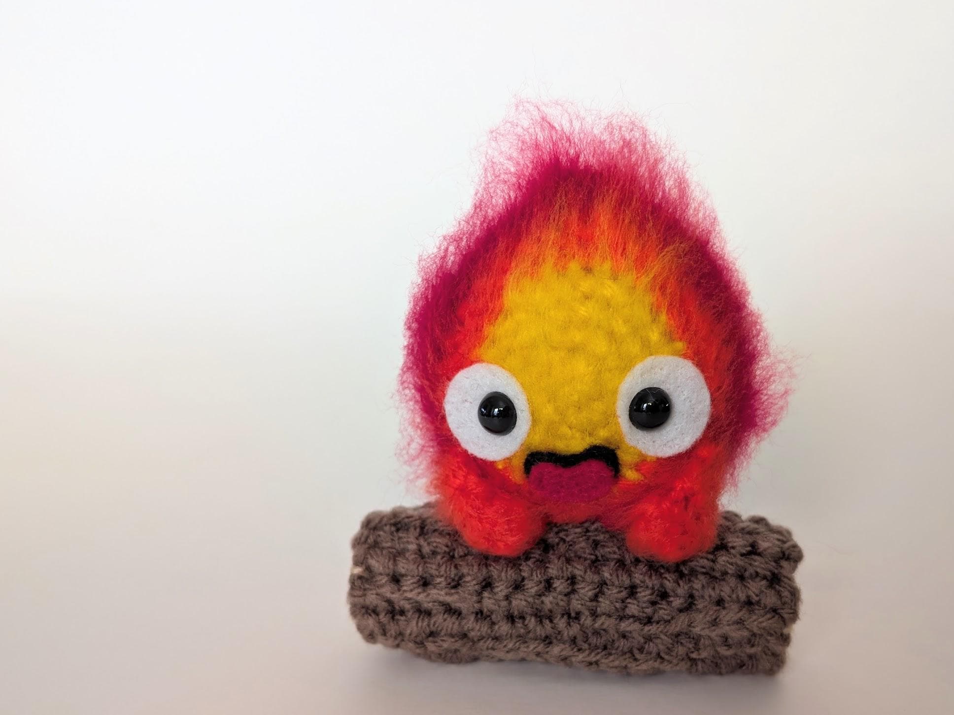 Calcifer Amigurumi Crochet Pattern - Etsy