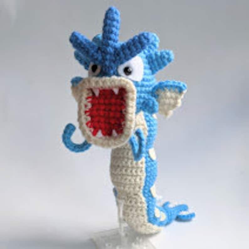 Gyarados (pokemon) Amigurumi Crochet Pattern - Etsy