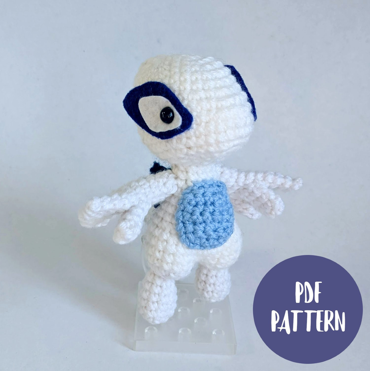 Lugia Amigurumi Crochet Pattern - Etsy