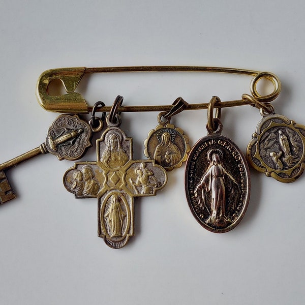 Four Way Catholic Medals - Etsy