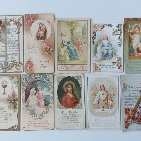 Antique Holy Card - Etsy