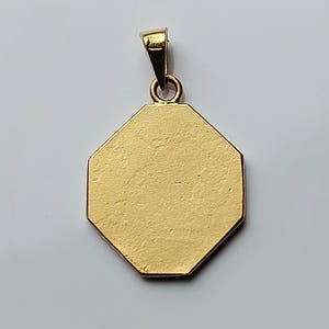 Rolled Gold First Holy Communion Medal—chalice & Host, Baptism Shell ...