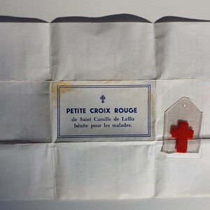 St Camille Relic Cross Packet Prayer Card: Camillus De Lellis Blessed ...