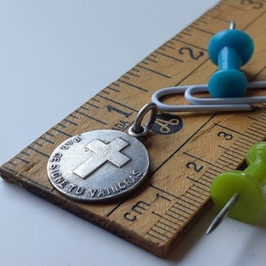 Vintage by This Sign You Shall Conquer Cross Medal: Constantine/in Hoc ...