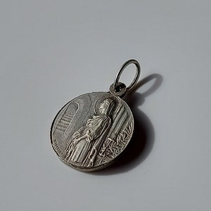 1/2 St Philomena John Vianney Exbrayat Medal W Curé D'ars/french Parish ...