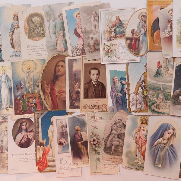 Antique Holy Card - Etsy