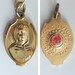 St Alain Gold-plated Medaldominican Order Theologian/rosary ...