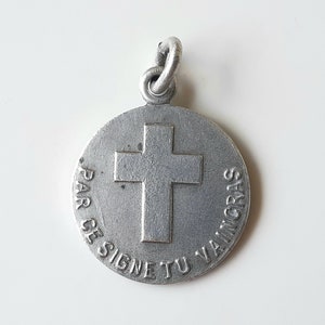 Vintage by This Sign You Shall Conquer Cross Medal: Constantine/in Hoc ...