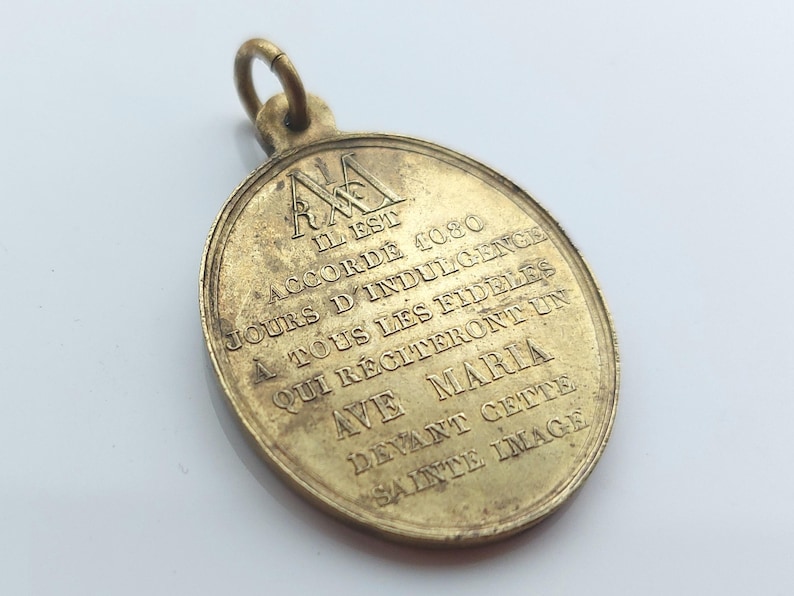 Antique Mater Dolorosa Medal—vintage Seven Sorrows of Mary Pieta ...