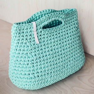 Crochet Chunky Yarn Video Tutorial & Pattern 3 in 1: Handbag, Clutch ...