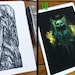6x9 Archival Sketch Prints Signed - Page 1 - Etsy