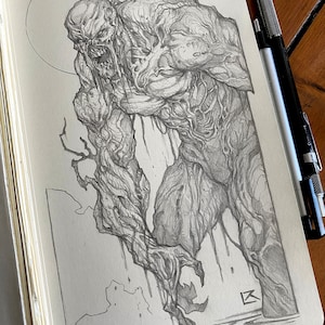 Original Character Bust Drawing of Your Choice! - Etsy