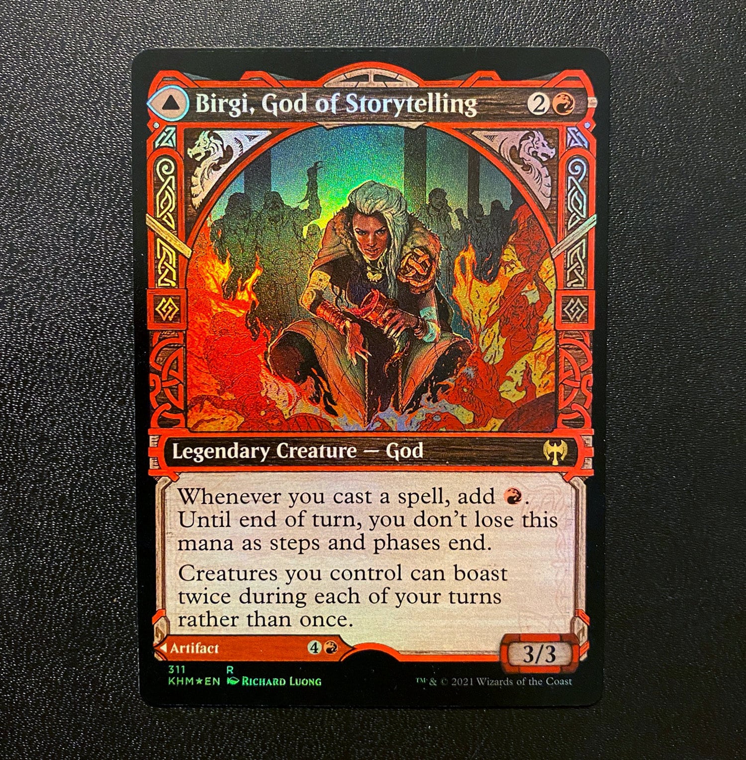 Birgi the Storyteller Showcase Magic the Gathering Artist - Etsy UK