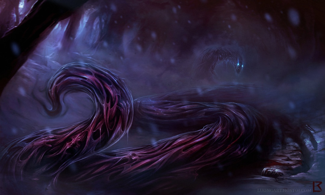 Ithaqua Limited Edition Lithograph Art Print Signed and Numbered. - Etsy